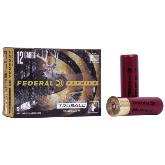 Balles slug 12ga 3" Federal truball